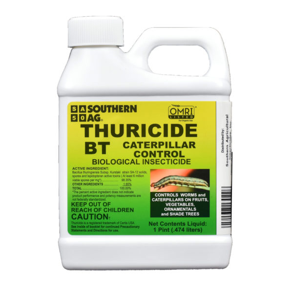 Thuricide® BT Caterpillar Control - Southern Agricultural Insecticides ...